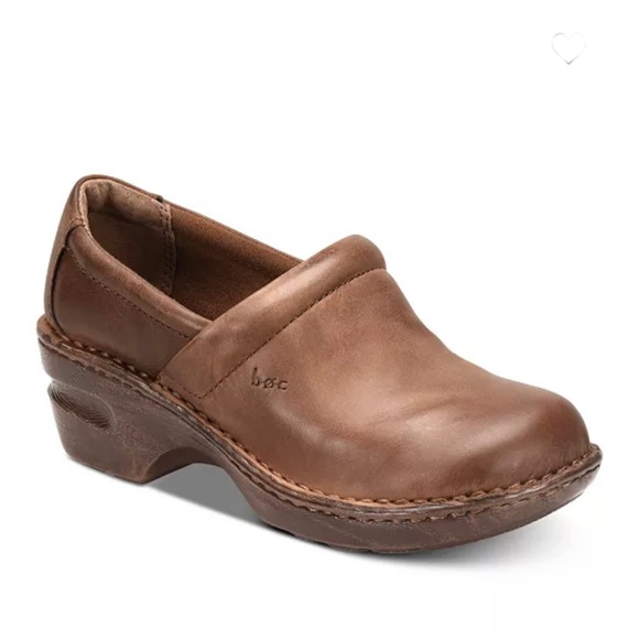 b.o.c. | Shoes | Boc Peggy Clogs Sz9 Natural Leather New | Poshmark